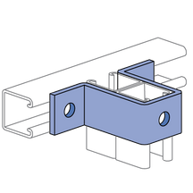 Unistrut P1737 - 3 Hole, "U" Shape Fitting