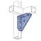 Unistrut P2484 - 7 Hole, 90° Gusseted Fitting