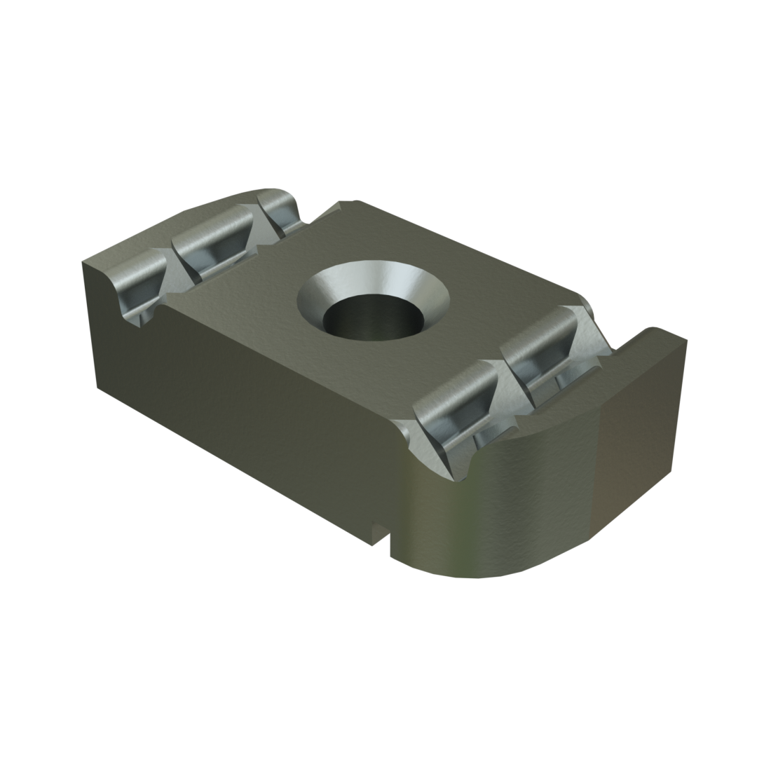 Unistrut A3006 - CHANNEL NUT W/O SPRING (1-1/4" SERIES) - 1/4" PIPE SI