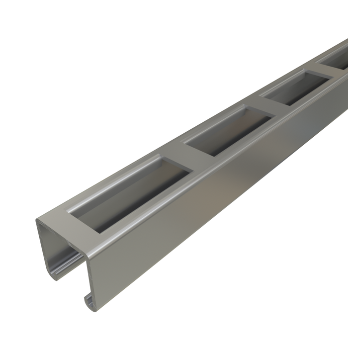 Unistrut P1000DS - 1-5/8" x 1-5/8", 12 Gauge, Metal Framing Strut with