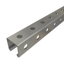 Unistrut P1000H3 - 1-5/8" x 1-5/8", 12 Gauge, Metal Framing Strut, Rou