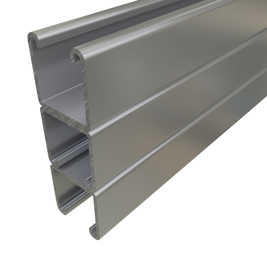 Unistrut P1001-3 1-5/8" x 4 7/8", 12 Gauge, Metal Framing Strut, Tripl