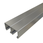 Unistrut P1001A - 1-5/8" x 3-1/4", 12 Gauge, Metal Framing Strut, Side