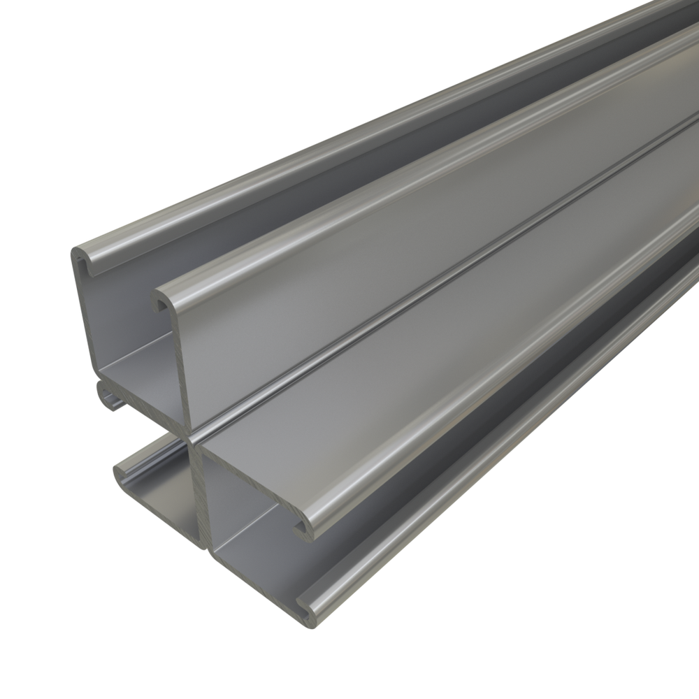 P1001C3 - 3-1/4" x 3-1/4", 12 Gauge, Metal Framing Strut, Triple Combi
