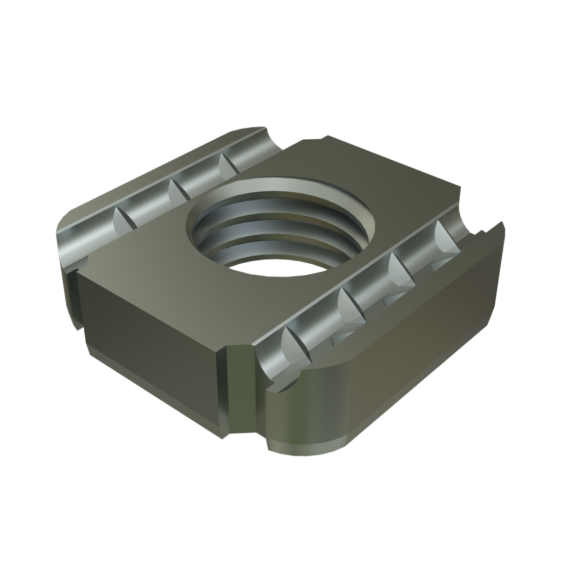 P1023 - CHANNEL NUTS W/O SPRING (1-5/8" SERIES)