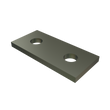 Unistrut P1065 - 2 Hole, Flat Plate Fitting