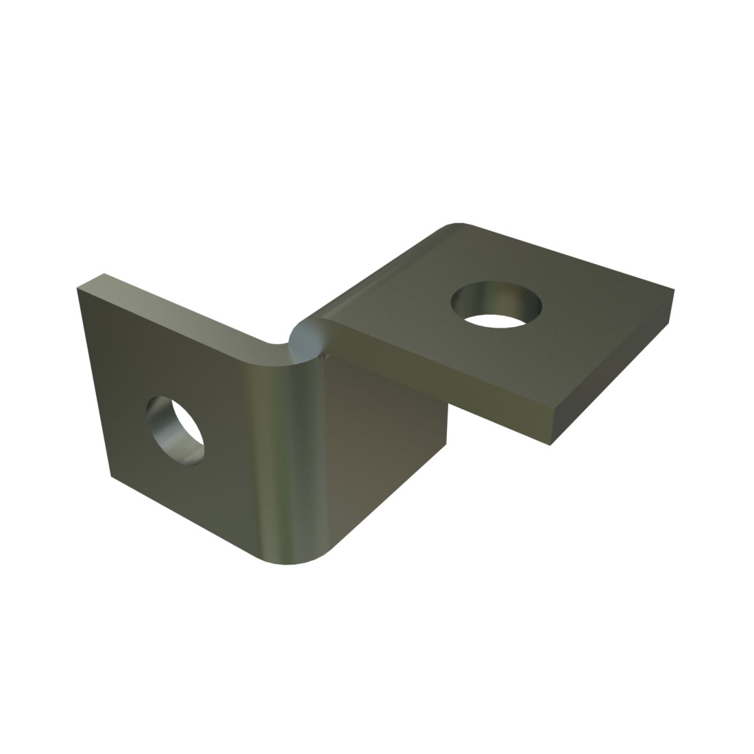 Unistrut P2341 - Wing Shape Fitting, Right Hand (shown)