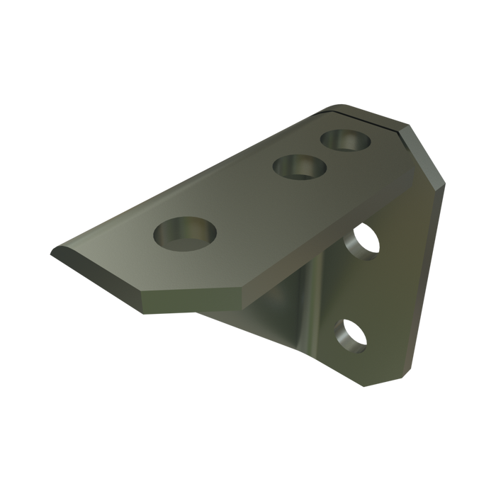 Unistrut P2484 - 7 Hole, 90° Gusseted Fitting