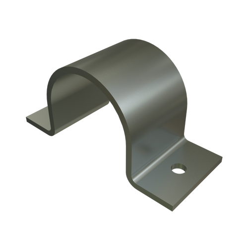 P2558 - 1/2" thru 6" Pipe Strap (Single Piece) (1-5/8" Series)