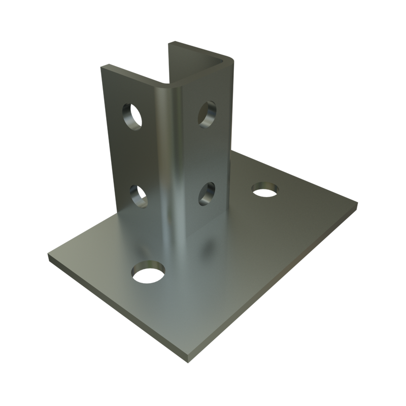 Unistrut P2941 & P2942 - Post Base (1-5/8" Series)