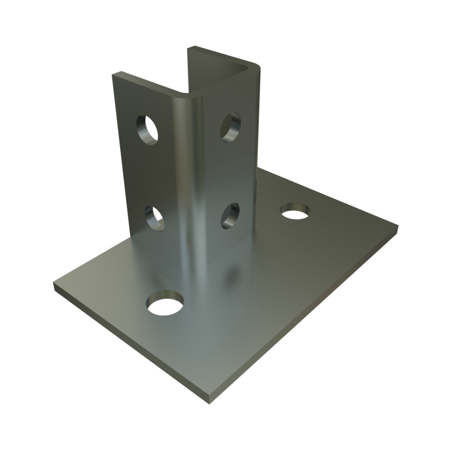 Unistrut P2941 & P2942 - Post Base (1-5/8" Series)