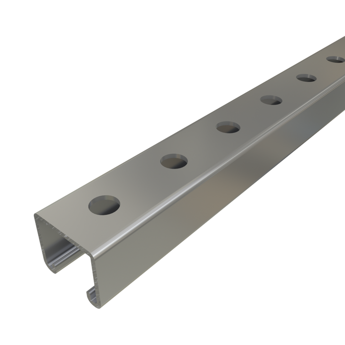 Unistrut P3000HS - 1-5/8" x 1-3/8", 12 Gauge Metal Framing Strut, Roun