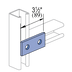 Unistrut P1065 - 2 Hole, Flat Plate Fitting