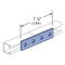 Unistrut P1067 - 4 Hole, Flat Plate Fitting