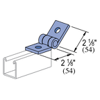 Unistrut P1843 - Adjustable 2-Hole Hinge