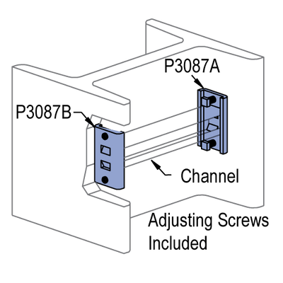 Unistrut P3087 & P3088 Column Inserts